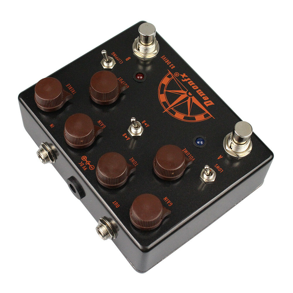 Педаль гитарная Demonfx 83, комбинированный привод, с эффектом Bluesbreaker, высокое качество
