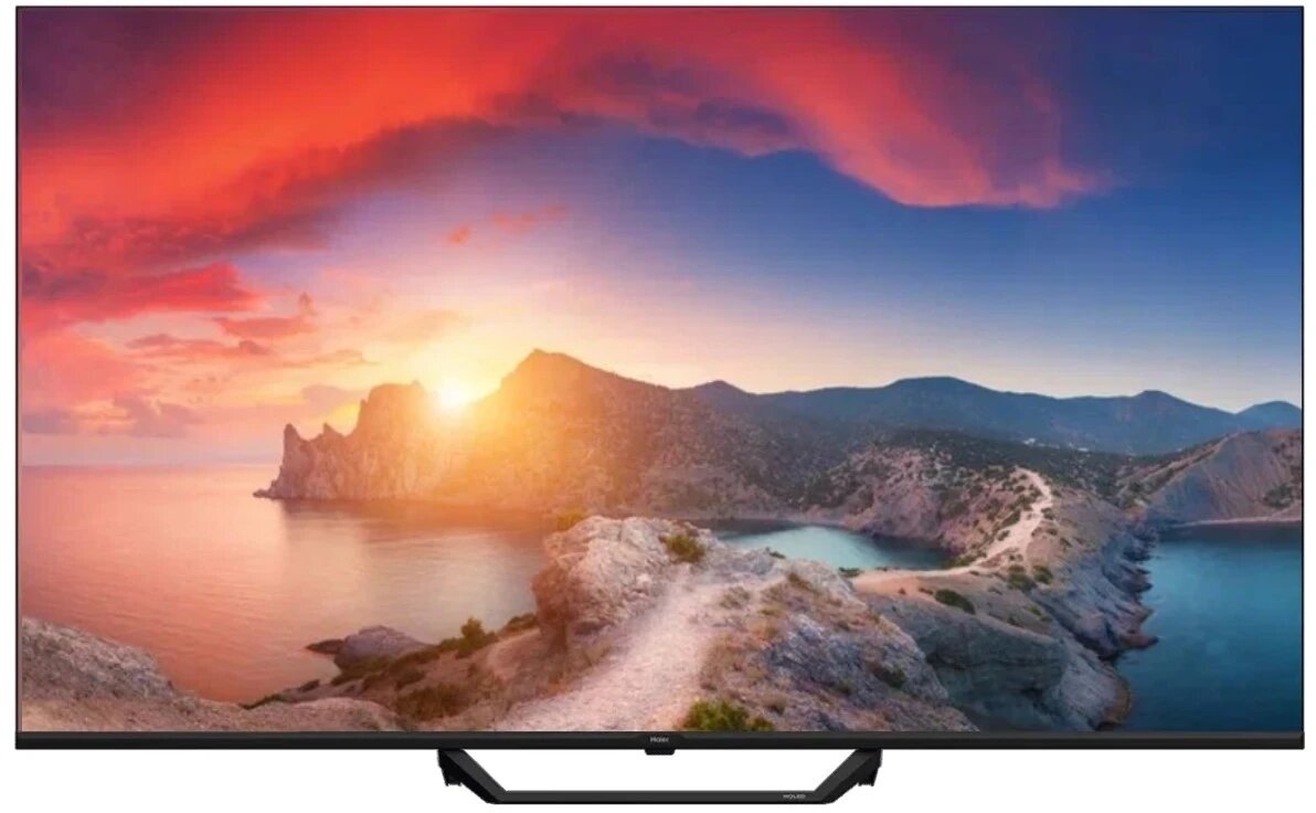 Телевизор QLED Haier 43" HQLED S2 Pro Smart Frameless черный/4K Ultra HD/60Hz/DVB-T MEMC/DVB-T2/DVB-