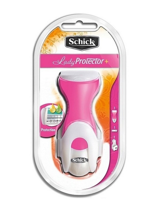 Schick Lady Protector+ Станок + 2 кассеты