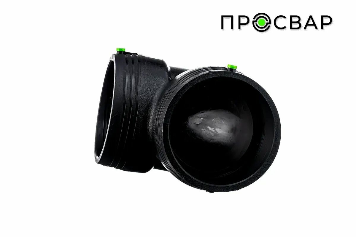 Отвод электросварной ПРОСВАР 200 мм 90гр ПЭ 100 SDR 11