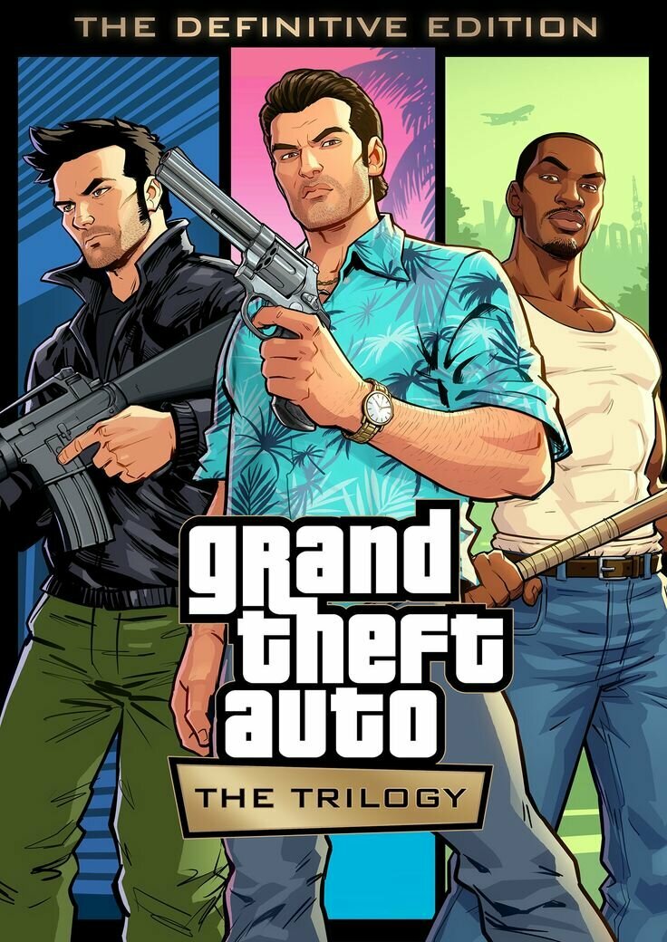 Игра Grand Theft Auto: The Trilogy – The Definitive Edition, для Xbox One и Series X/S, цифровая версия, электронный ключ