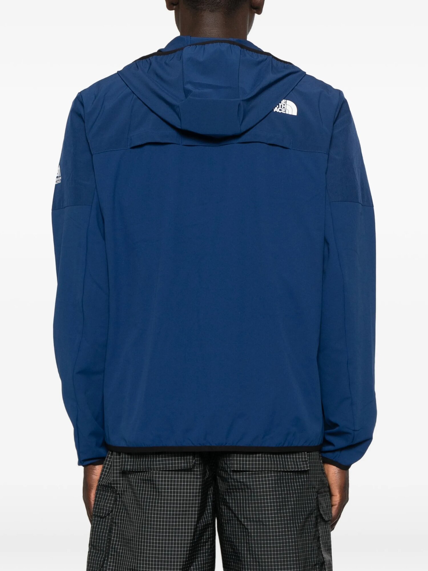 Куртка The North Face Logo-print hooded jacket, размер L, blue — фото 1