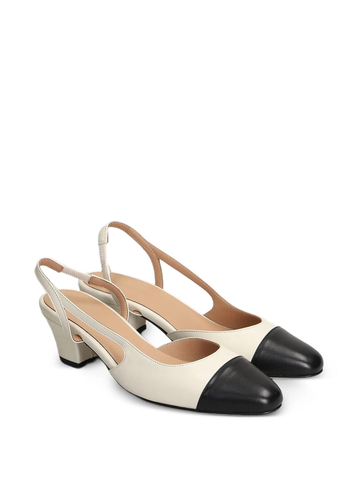 Туфли Anniel Cap-toe slingback pumps, размер 38, разноцветный — фото 1