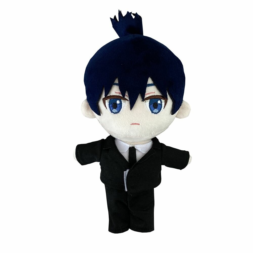 Мягкая игрушка Человек бензопила Хаякава Аки/Chainsaw Man Hayakawa Aki figure Anime Plush toy 20см, Плюшевая кукла из аниме, Подушка, Подарки для болельщиков