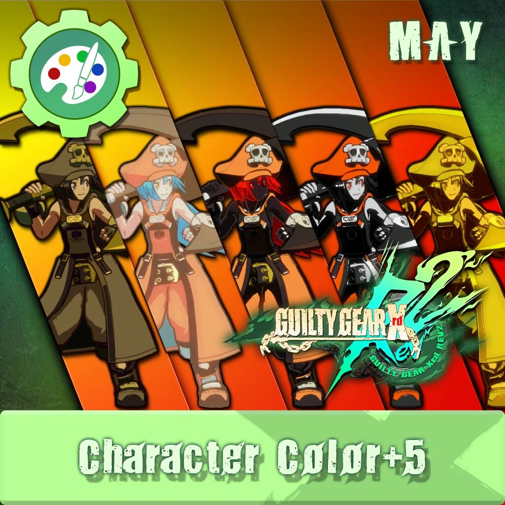 Дополнение GUILTY GEAR Xrd Rev.2 Additional Character Color - MAY, цифровое издание PlayStation 4, регион Турция / код пополнения баланса