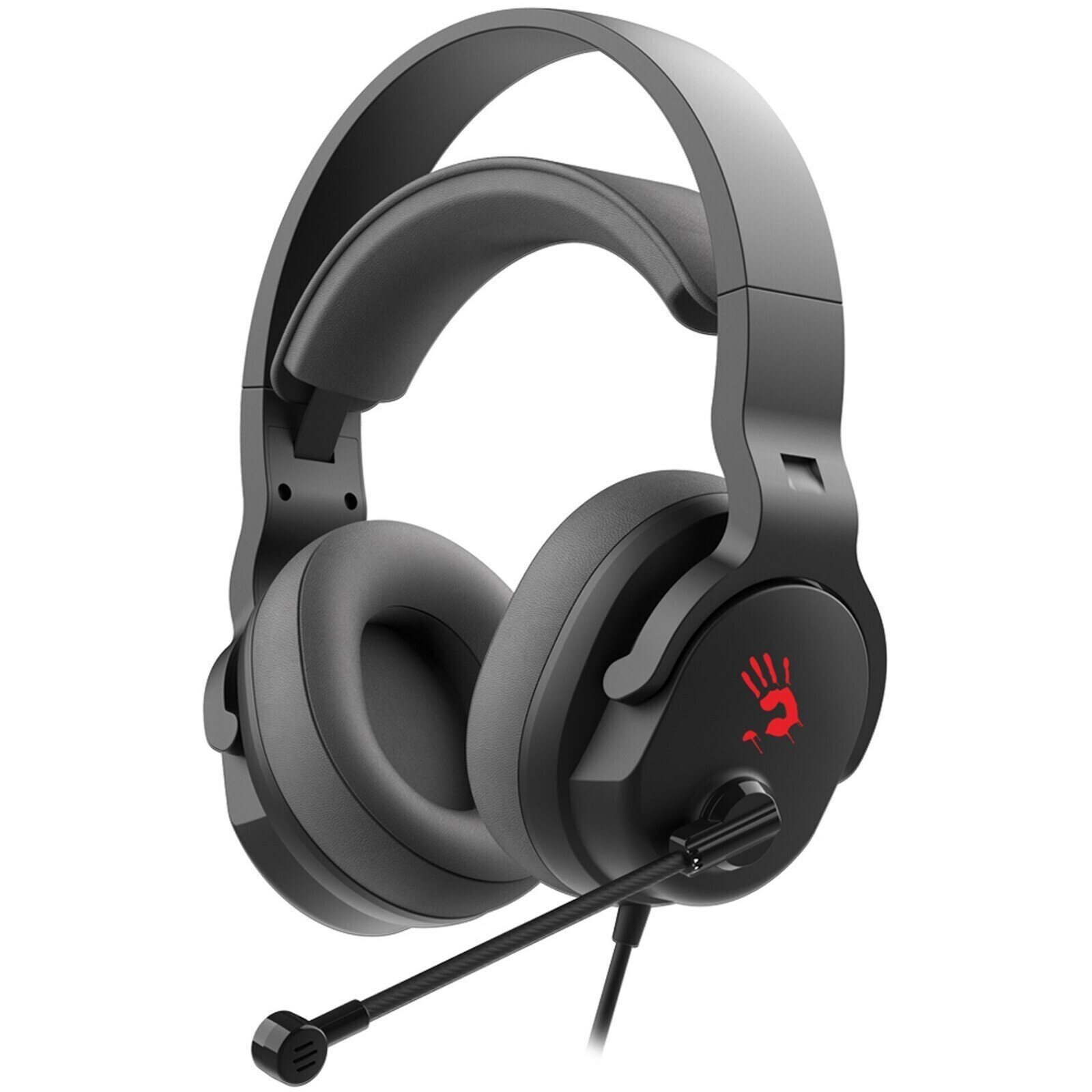 Наушники с A4TECH микрофоном Bloody G330p черный 2м мониторные