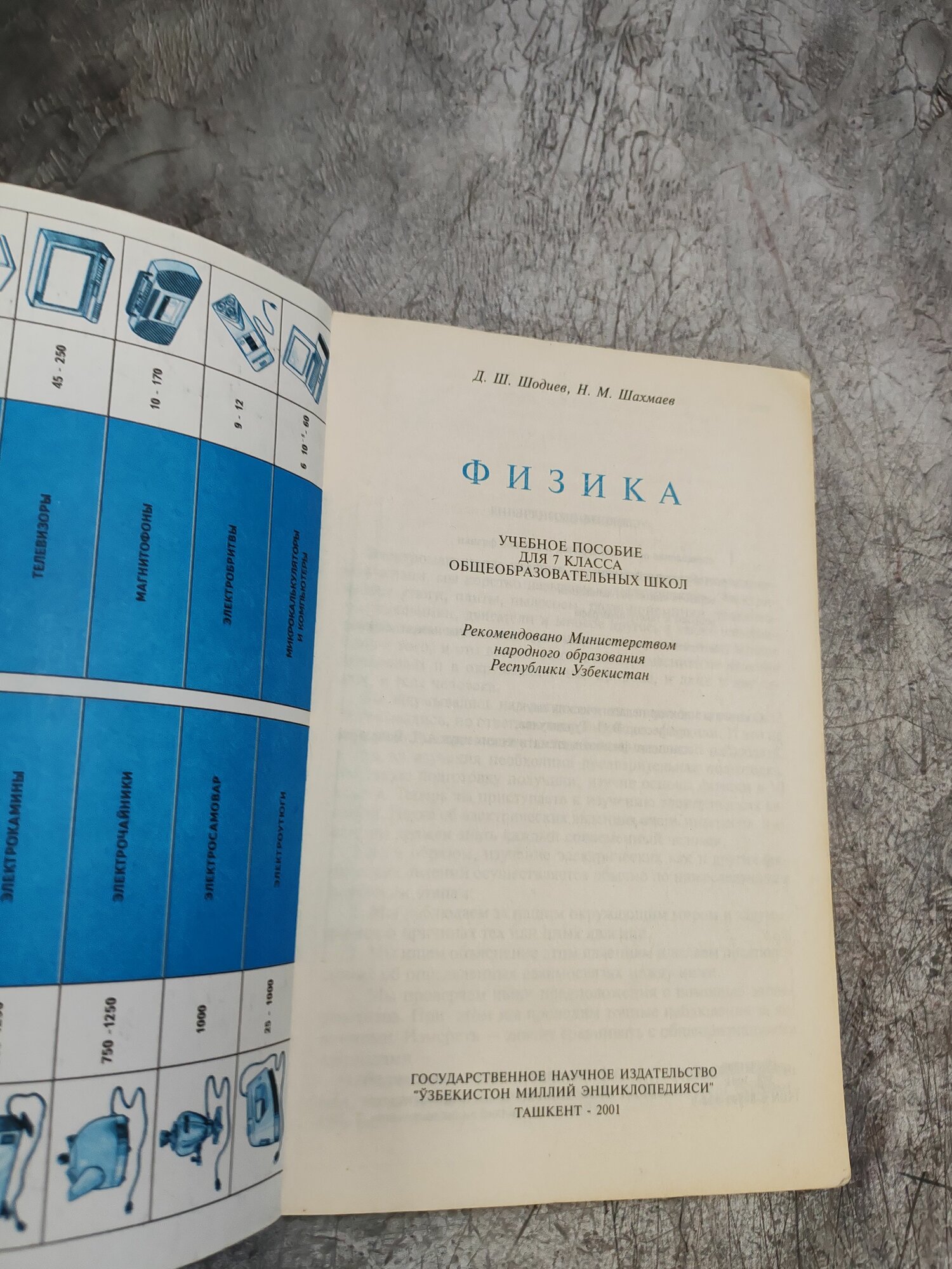Физика. 7 класс (2001 г.) — фото 1