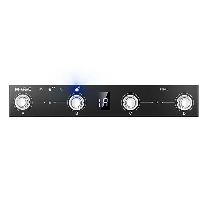 M-Vave Midi Bluetooth-контроллер Midi Pedal Page Turner Многофункциональный музыкальный инструмент Аксессуары