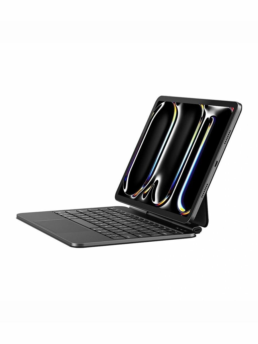 Магнитный чехол-клавиатура для iPad 11" 2025 (A16) / IPad 10.9" 2022 Wiwu Magic Keyboard MK-002