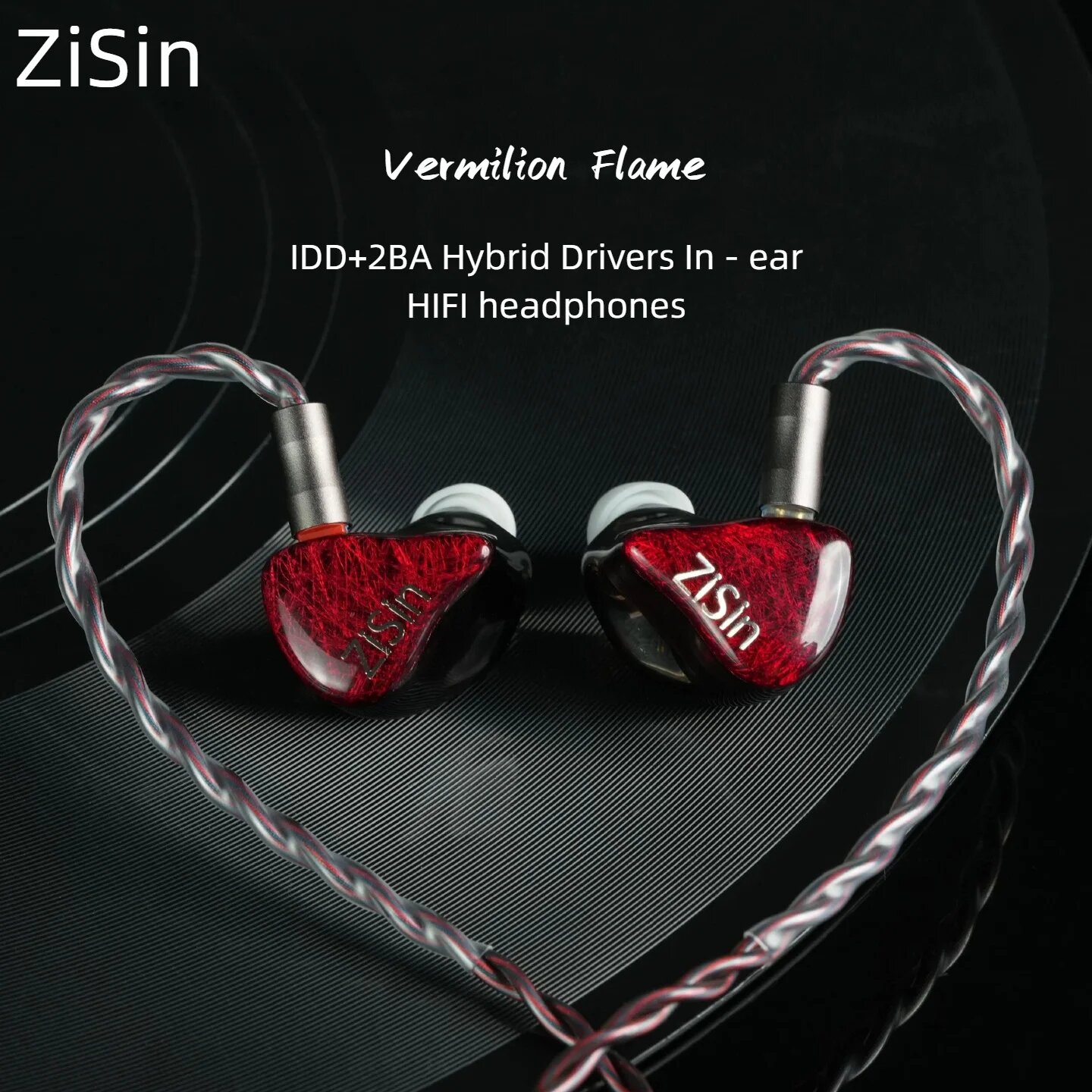ZiSin Vermilion Flame наушники-вкладыши 1DD+2BA