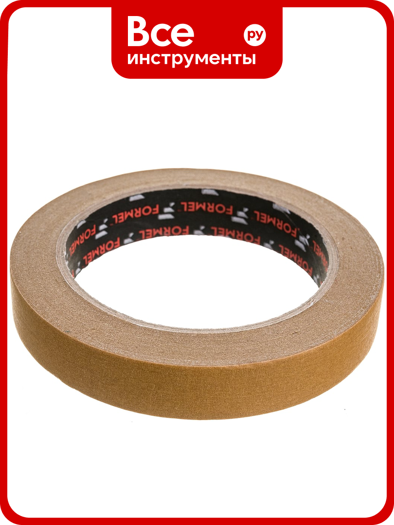 Маскировочная лента Formel Brown 18 мм х 40 м FR6018