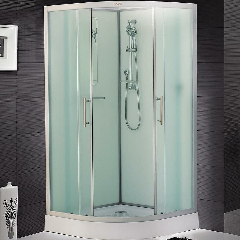 Душевая кабина Esbano 80x80 ESKB80C профиль хром, без гидромассажа