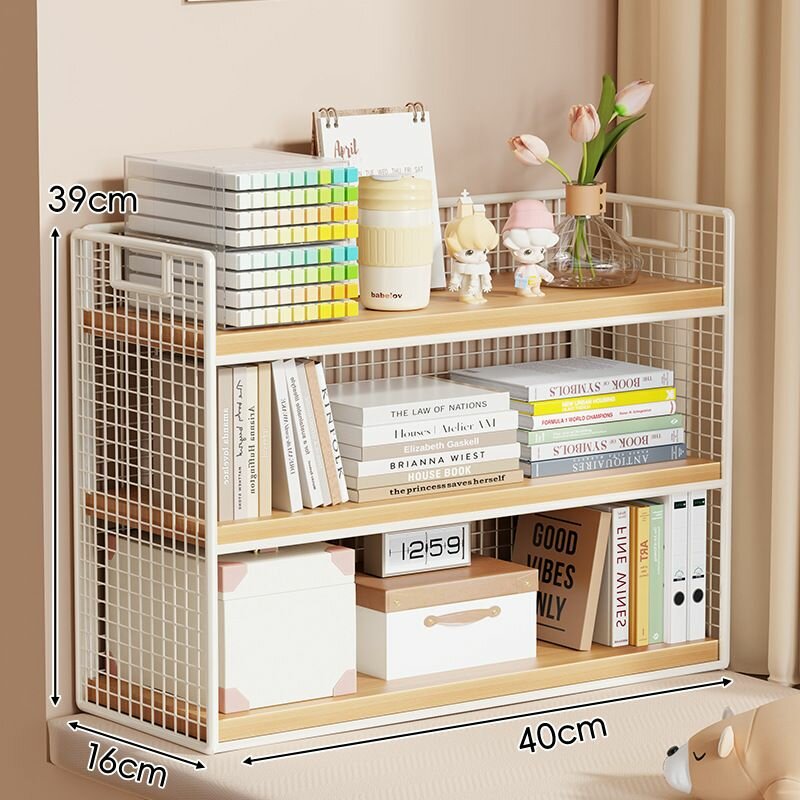 Многоярусный стеллаж для подоконника, 30/40x16x25/39 см, для хранения, книг, вещей питомца (органайзер, экономия места)