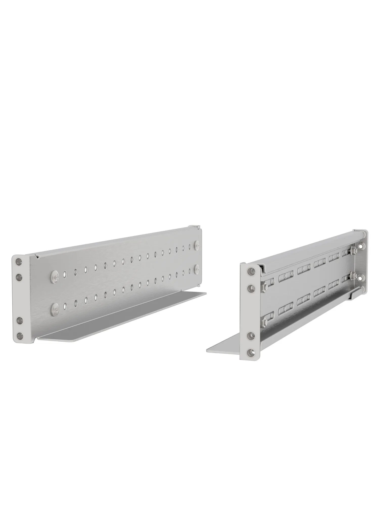 Рельсы Filum FL-R-59-KIT для монтажа в стойку, 2U, регулируемые 500-900 мм, нагрузка до 150 кг (к-т. 2 шт)