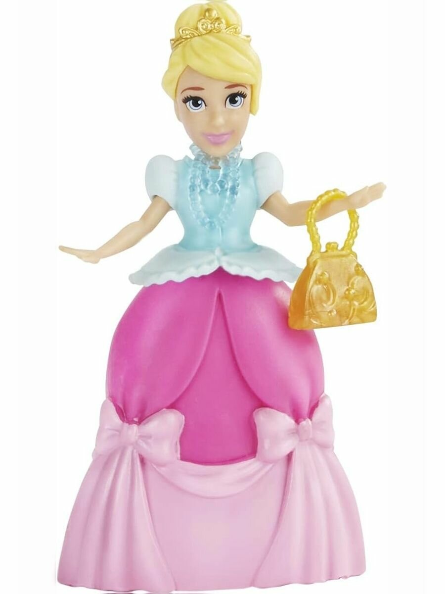 Disney Princess Secret Styles Fashion Surprise Золушка, мини-кукольный набор с дополнительной одеждой и аксессуарами, игрушка для девочек от 4 лет и старше