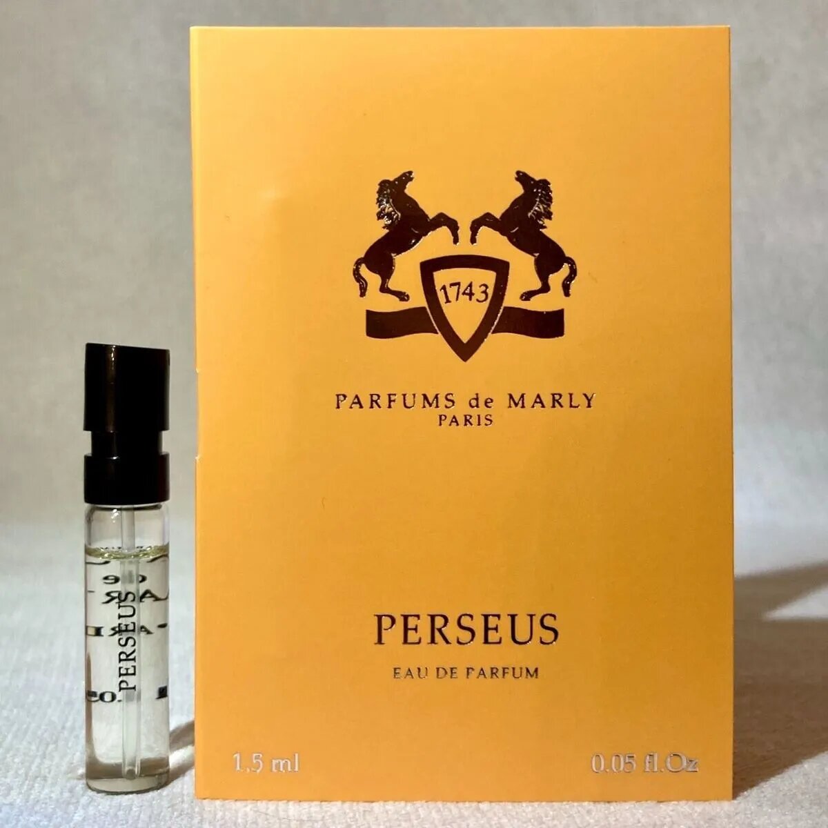 Parfums de marly Perseus 1.5 мл парфюмерная вода для мужчин, цитрусовый, древесный аромат