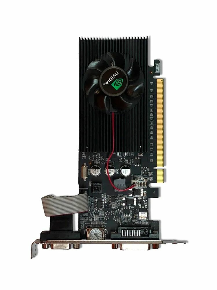 Видеокарта AFOX Geforce GT730 4Gb DDR3 128Bit DVI HDMI VGA LP Single Fan