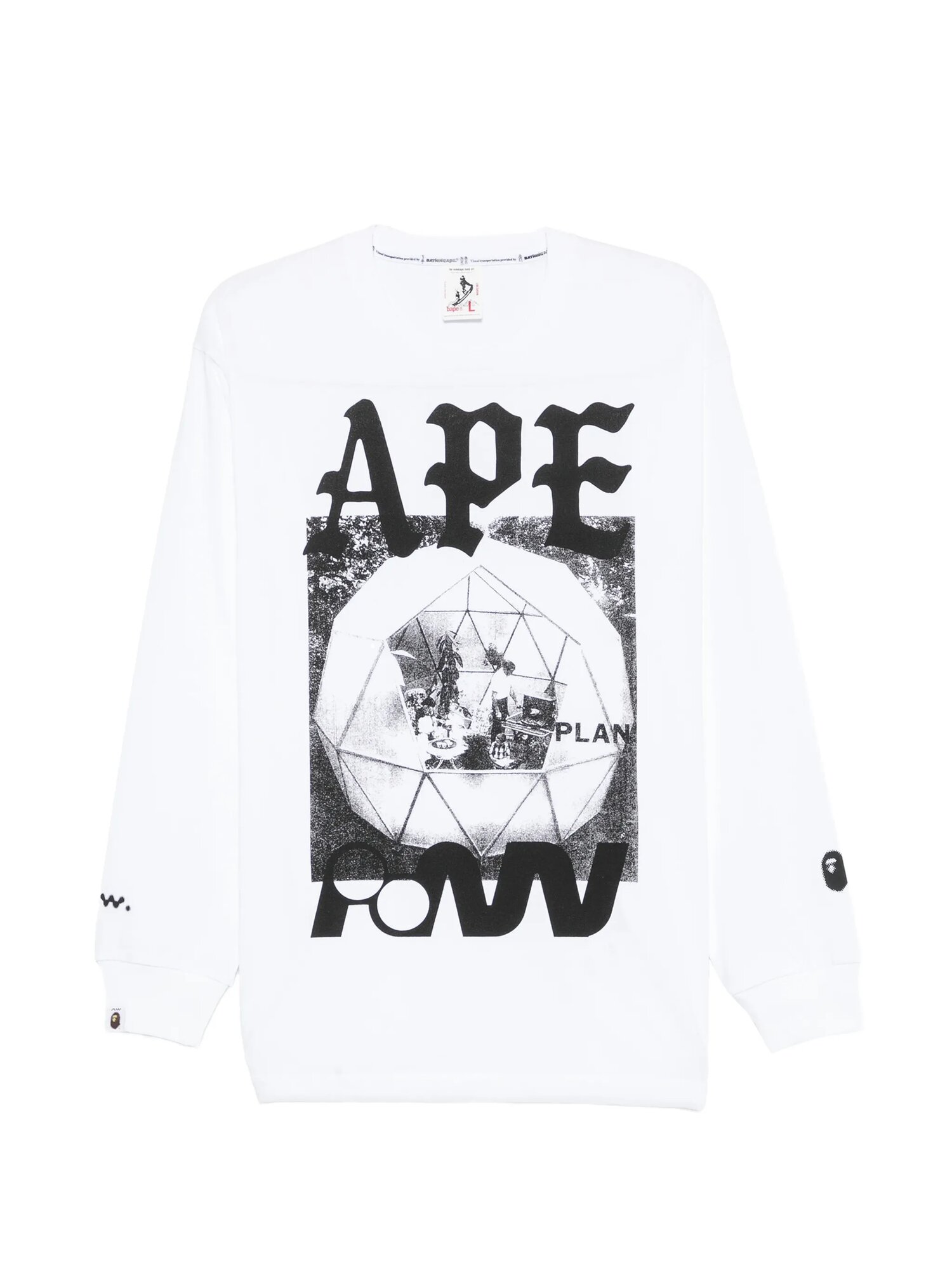 Футболка Graphic-print long-sleeve T-shirt