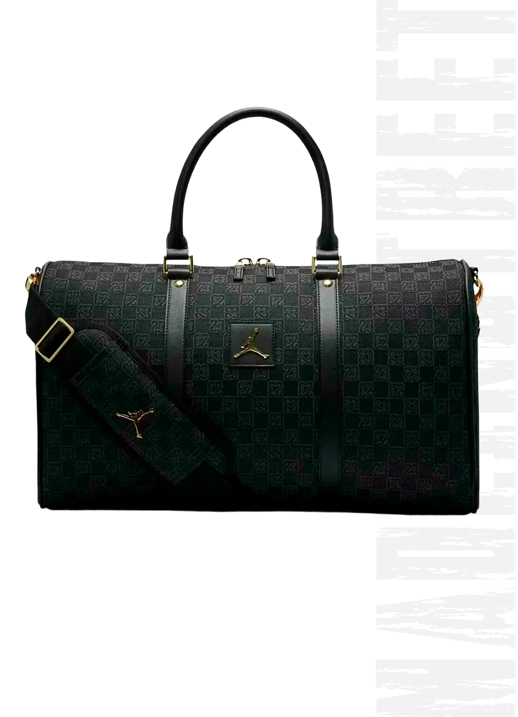 Сумка Monogram Duffle Bag Black/Gold 47x20.3x26.7 (ДxШxВ)