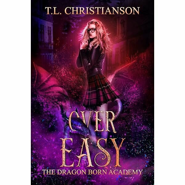 Over Easy (The Dragon Born Academy Book 2)，Reprinted paperback book