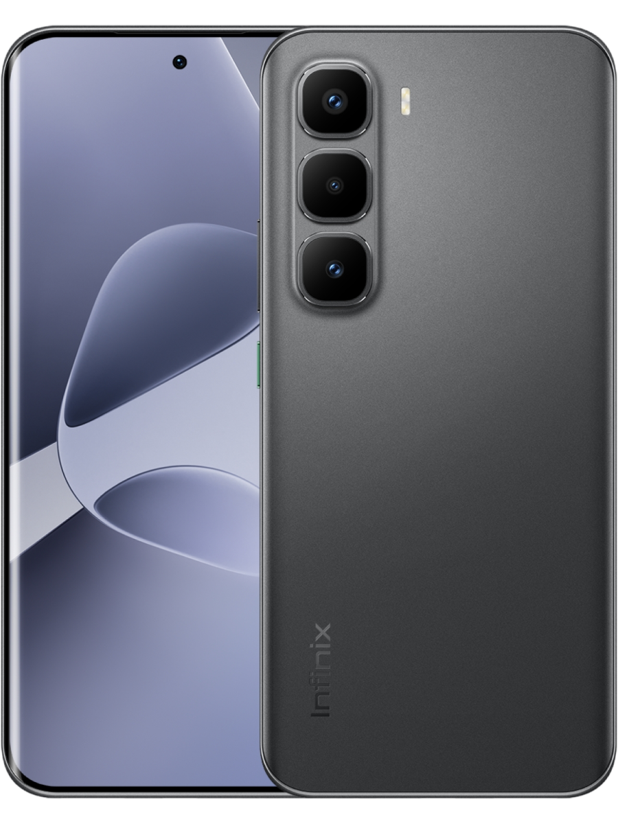 Смартфон INFINIX Hot 60 Pro+ Sleek Black (X6886), 8/256 ГБ, 6.78" AMOLED 144Гц, Helio G200, 50Мп, 5160мАч, NFC, черный