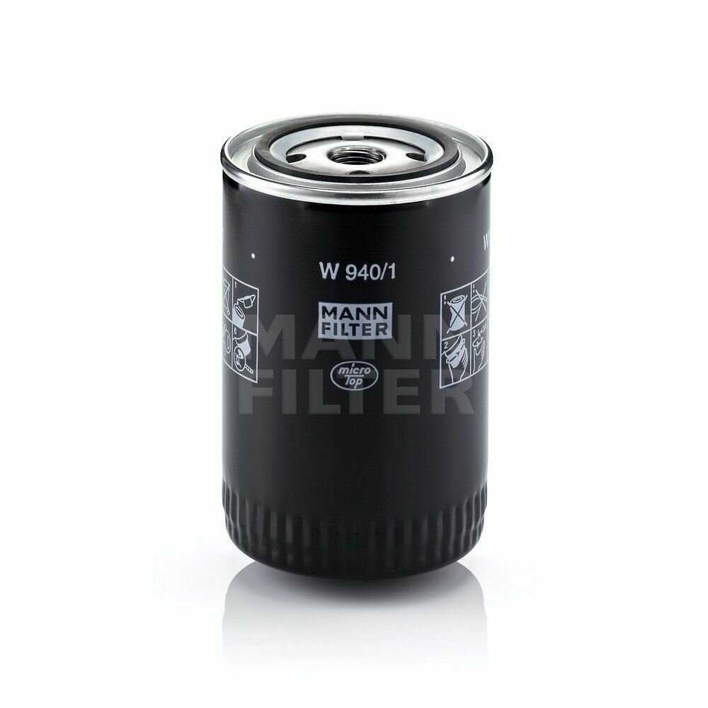 Фильтр масляный MANN-FILTER W 940/1