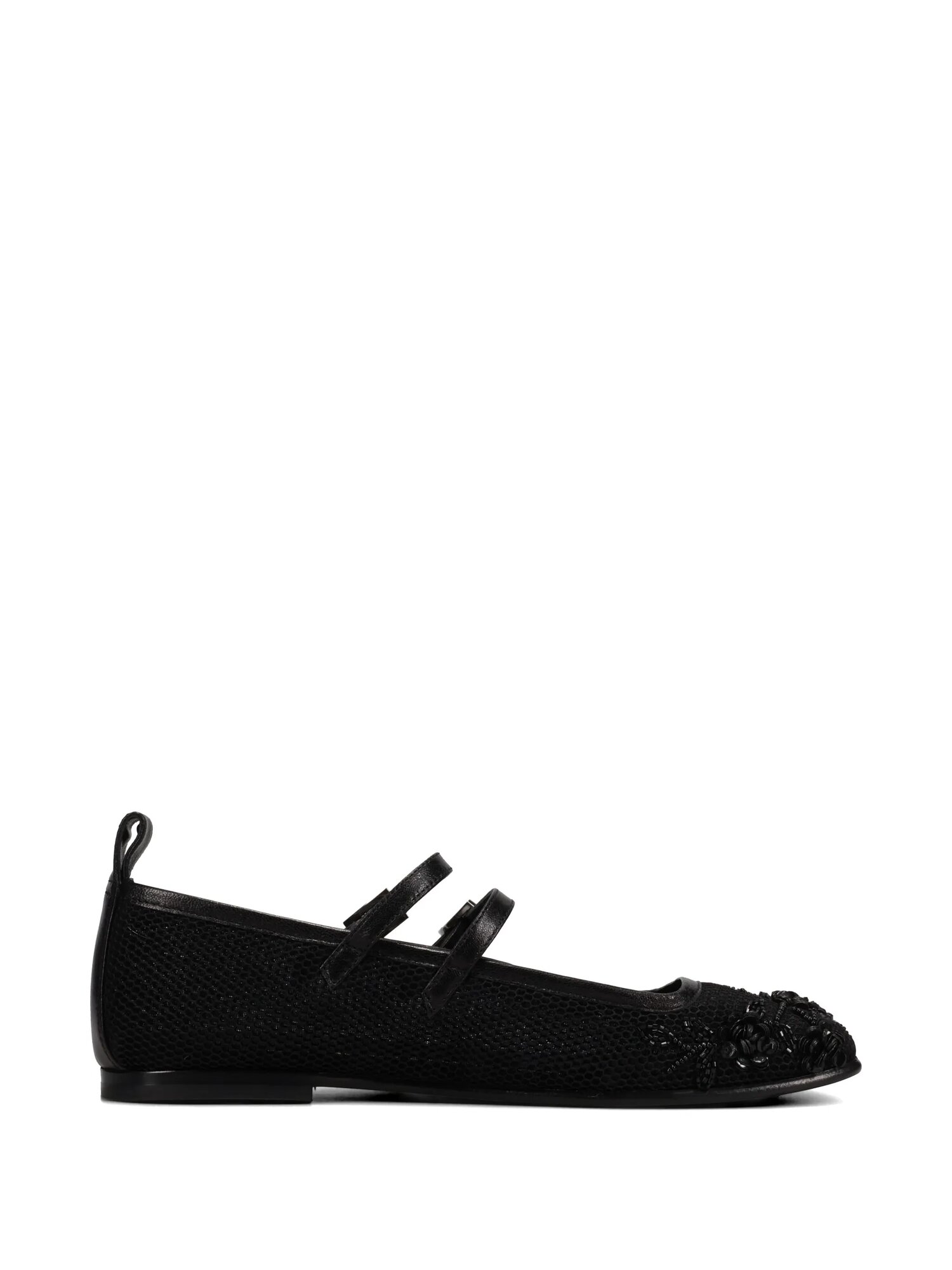Лоферы Bead-embellished mesh loafers