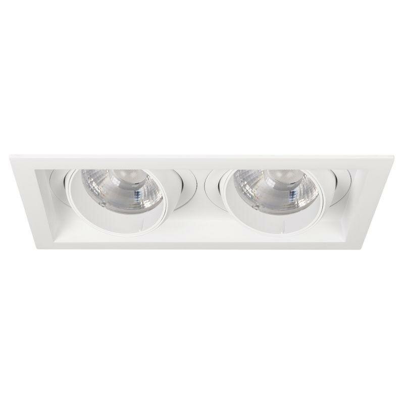 Светильник MS-VORTEX-BUILT-S250x140-2x30W Day4000 WH-WH 30 deg 230В 2х30Вт 4000К IP20 метал. Arlight 057764