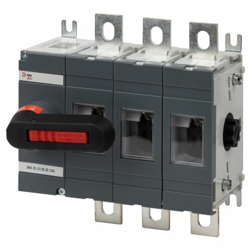 Выключатель-разъединитель ВНК-35-31130 PRO mvr20-3-250E 3П 250А с установленной фронтальной рукояткой управления Эра Б0054010
