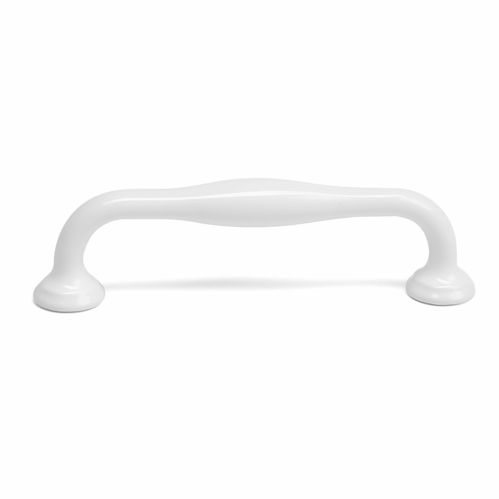 Ручка-скоба WAVE PC173WH, м/о 96 мм, цвет белый, цвет: белый, 3 шт.