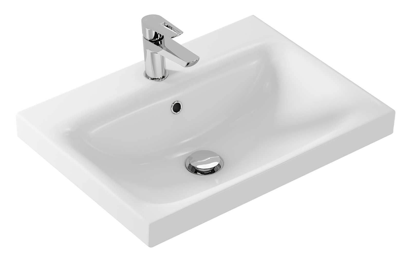 Раковина Cersanit Moduo 61 см S-UM-MOD60/1