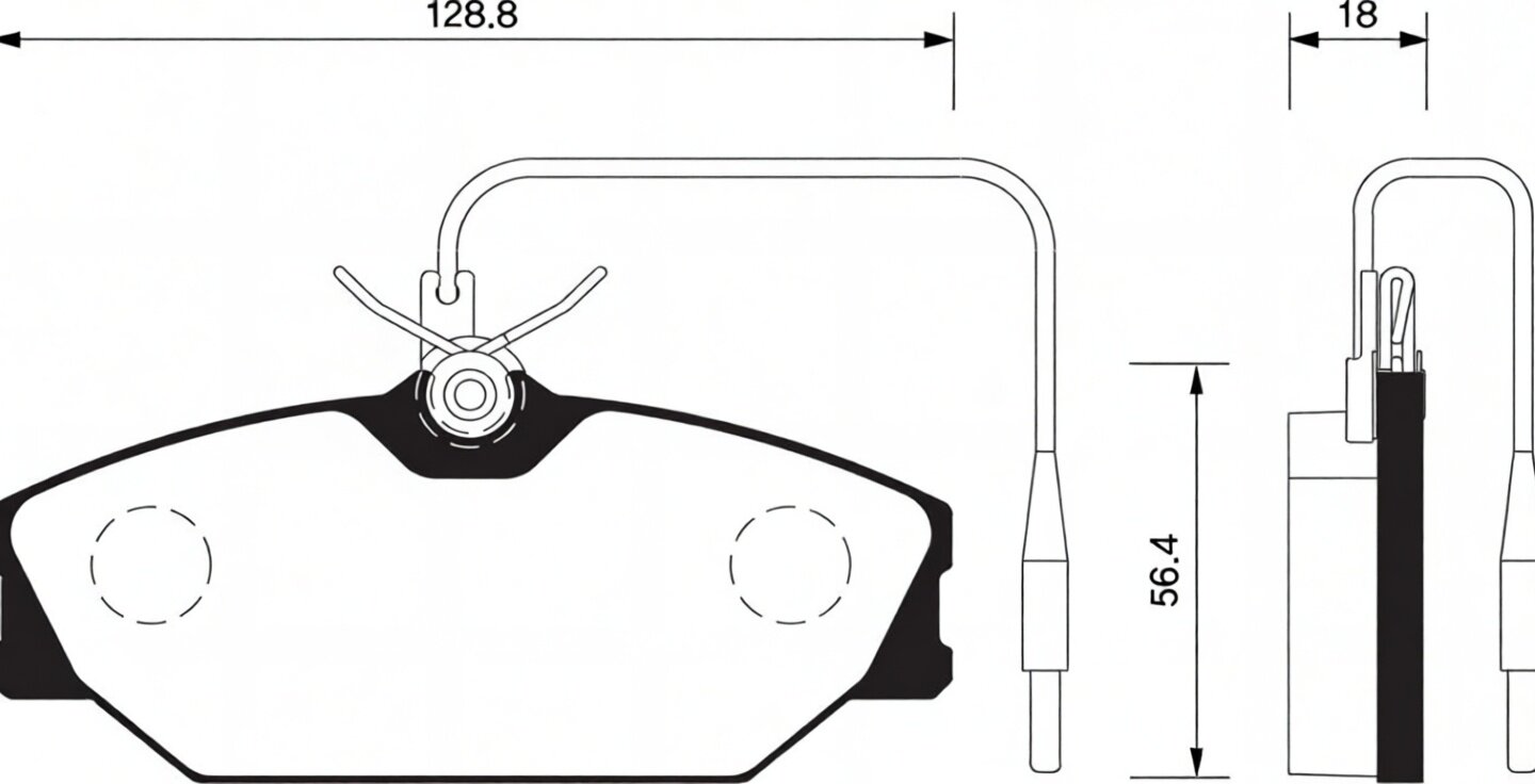 Колодки тормозные дисковые Renault R25 2.4-2.8/Laguna 1.8/2.0/2.2D 84-98 SP1483 Sangsin brake арт. S
