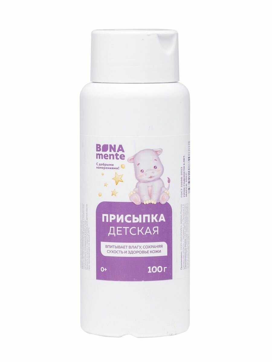 Присыпка детская Bona Mente! 100гр, без добавок