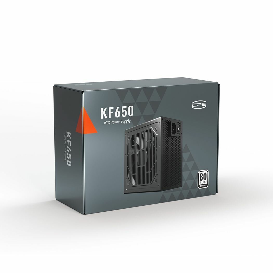 PCCooler KF650, 650W, APFC, 80+, 12cm Fan (P3-F650-W1H)