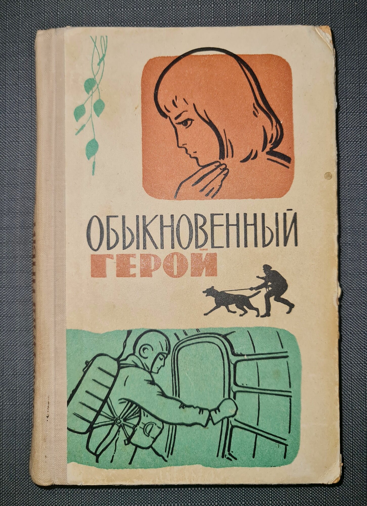 Обыкновенный герой, рассказы об армейских спортсменах, редкая книга СССР, Воениздат, 1966