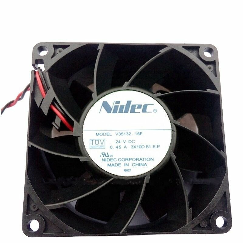 Вентилятор Nidec V3513233(V35132-33) 24v 0.45A 80x38 3pin