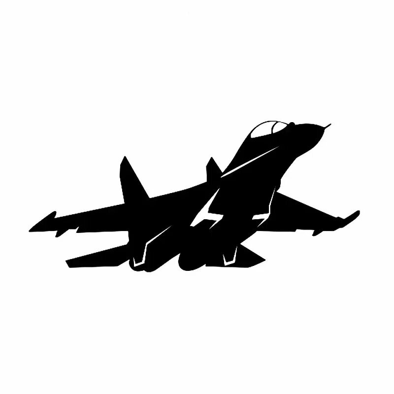 Su-27 самолеты автомобильные наклейки водонепроницаемые авто наклейки для стайлинга автомобилей виниловые аксессуары