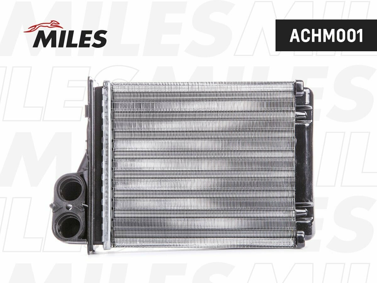 MILES Радиатор отопителя (мех. сборка) RENAULT LOGAN/ DUSTER/ SANDERO 1.2-2.0/ 1.5D 04-) (NISSENS 76512) ACHM001