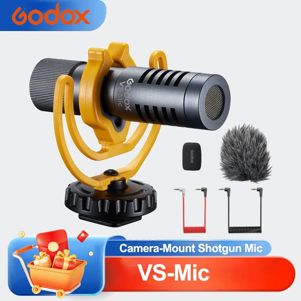 Godox VS-Mic компактный микрофон для видеосъемки
