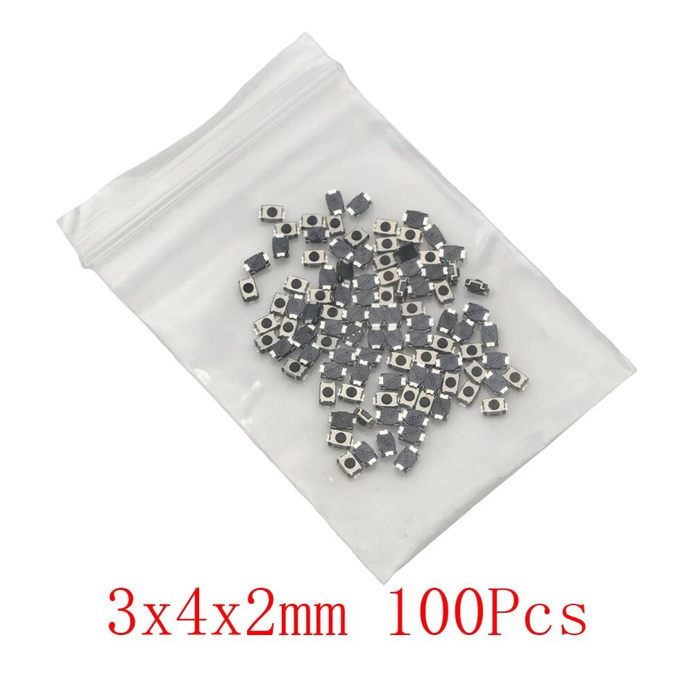 SMD сенсорный переключатель 100 шт.