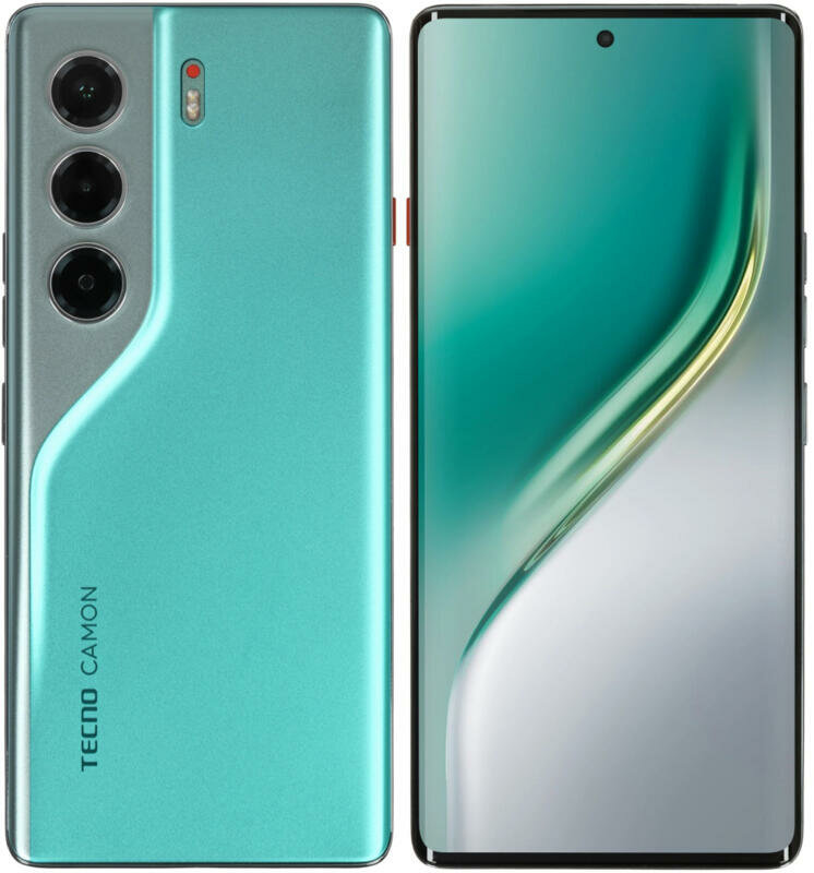 Смартфон TECNO CAMON 40 Pro 5G, 8/256Gb, Emerald Lake Green (Светло-зеленый)