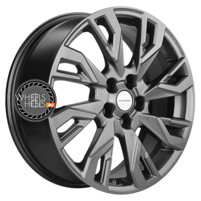 Диск автомобильный литой Khomen Wheels KHW1809 (Geely Coolray) 18x7 5x114.3 et53 dia54.1 Gray