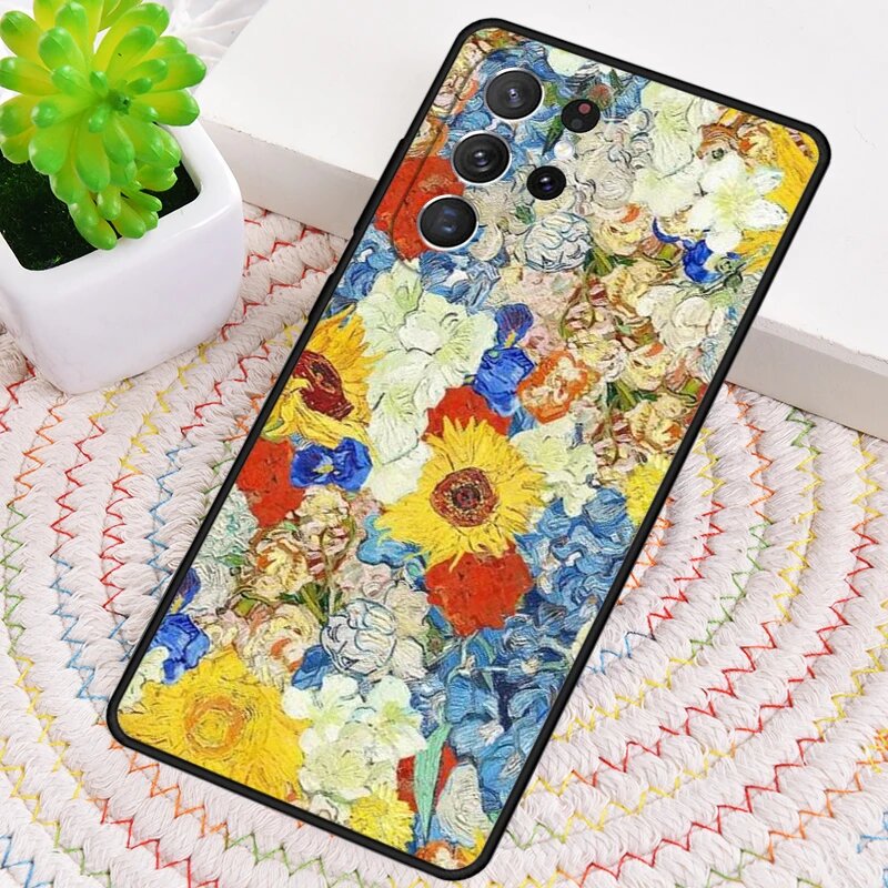 Чехол для телефона Sunflowers-Van-Gogh из ТПУ для Samsung Galaxy note 10 pro Галакси S23, JL1034524