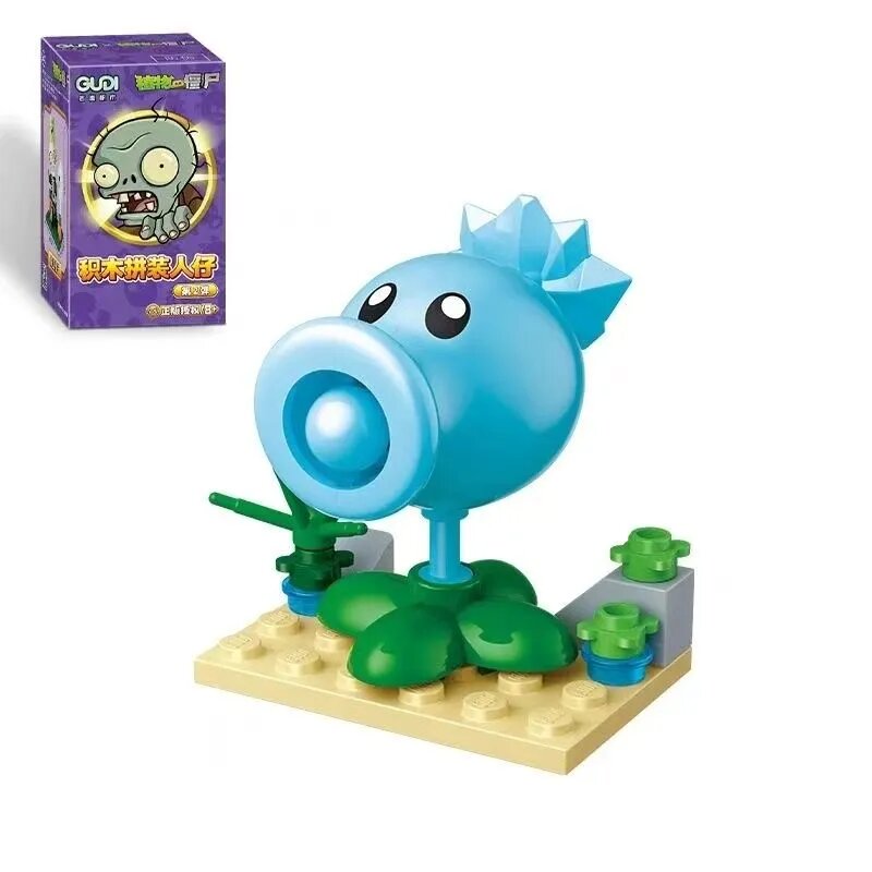 Набор Конструктор Растения против зомби Plants vs. Zombies(PVZ) , Цветная коробка, Праздничные подарки