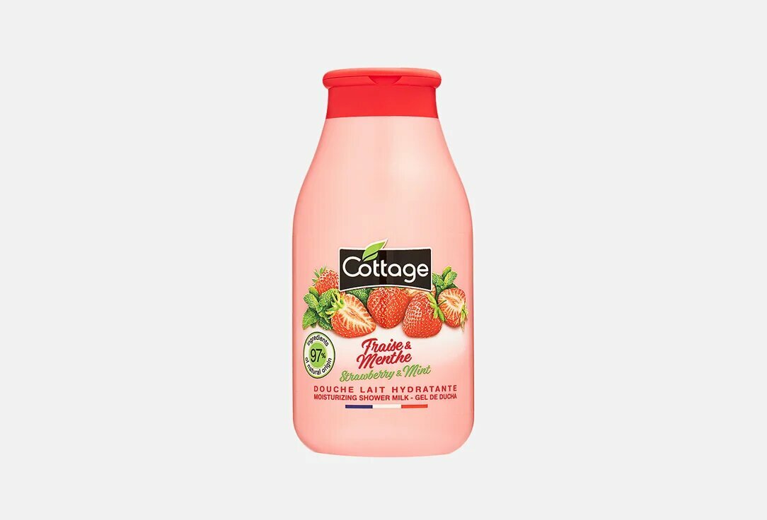 Cottage STRAWBERRY & MINT Молочко для душа 250 мл