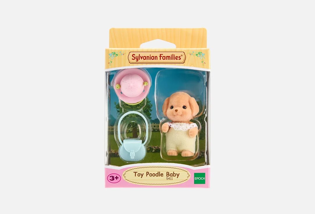 Sylvanian Families Малыш Той Пудель Игровой набор 3 шт