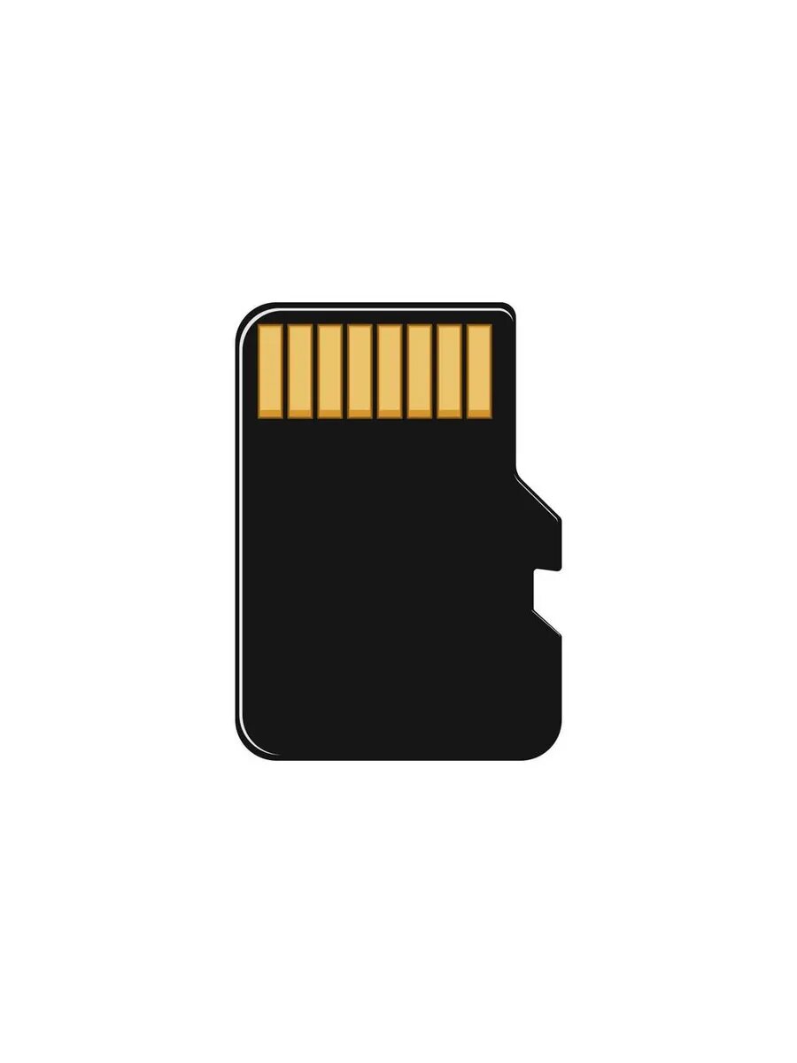 Карта памяти microSD, 16GB, Class 10, скорость чтения до 70Мб/с
