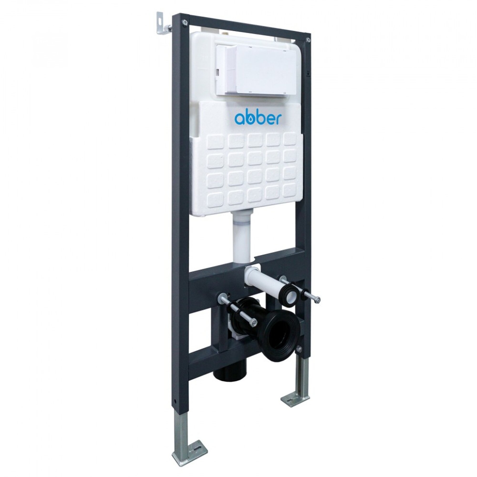 Инсталляция ABBER AC0105 для подвесного унитаза, нержавеющая сталь