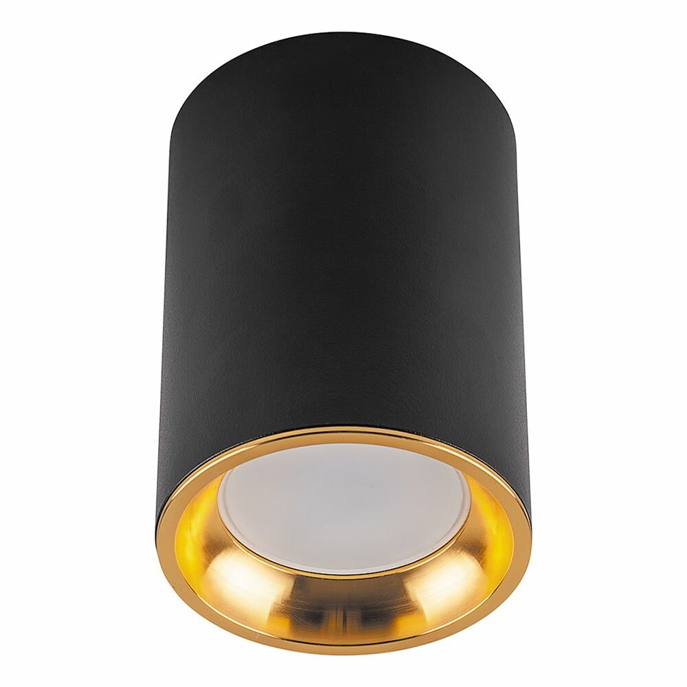 Светильник потолочный Feron ML175 MR16 GU10 35W 230V, черный, золото, 32633