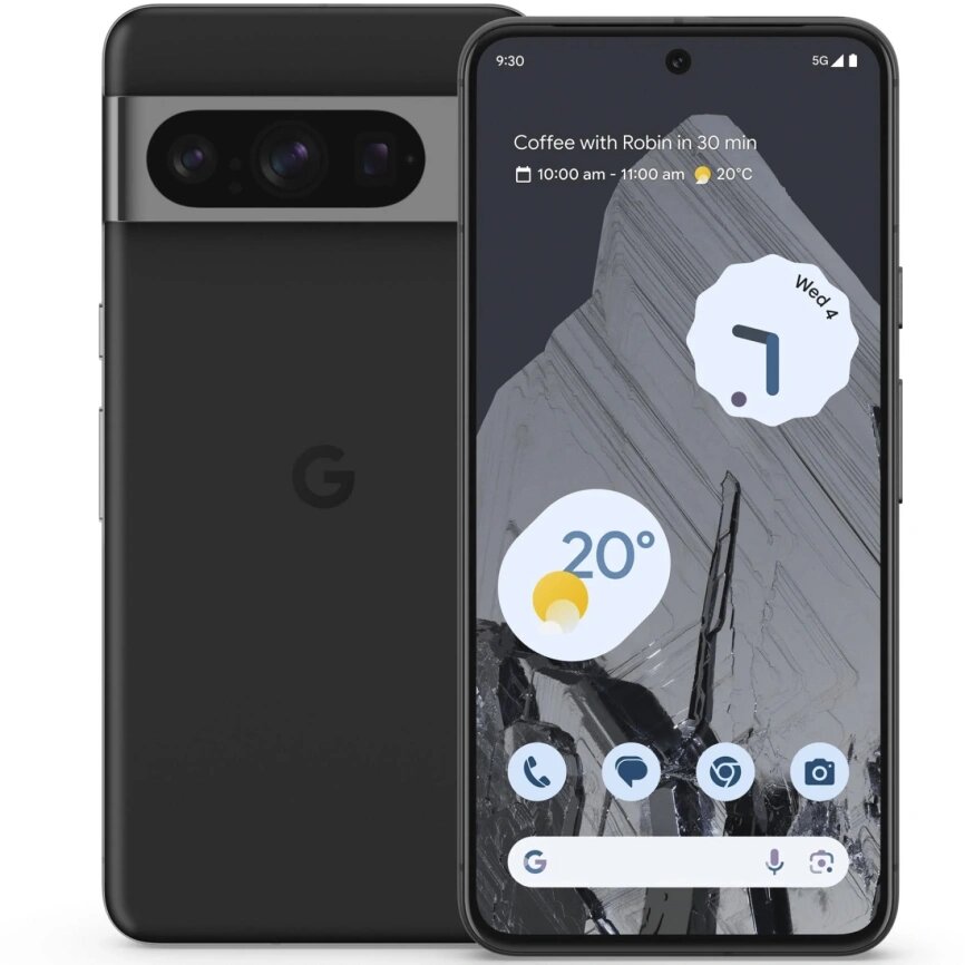 Смартфон PIXEL 8 Pro, OLED, Android, NFC, 6.7", 50-99 мп, 12ГБ, 128ГБ, черный